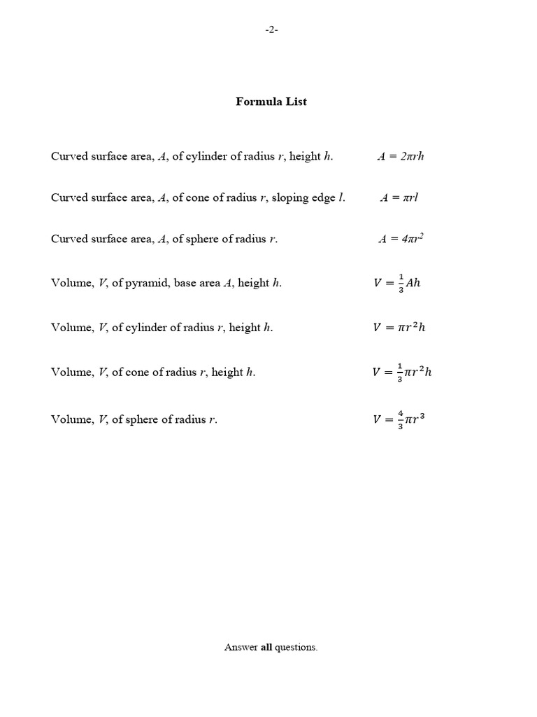 Sec 2 Test Paper | PDF