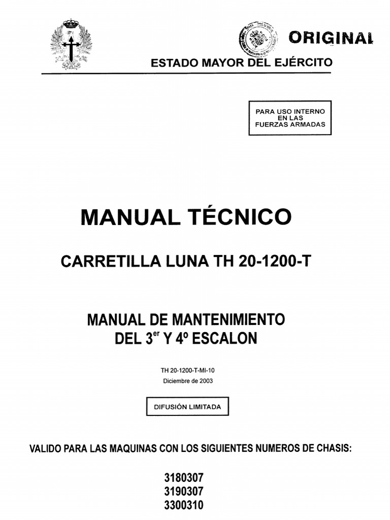 Th20 1200 T M T Carretilla Luna Ii 3º Y 4º Escalon Pdf