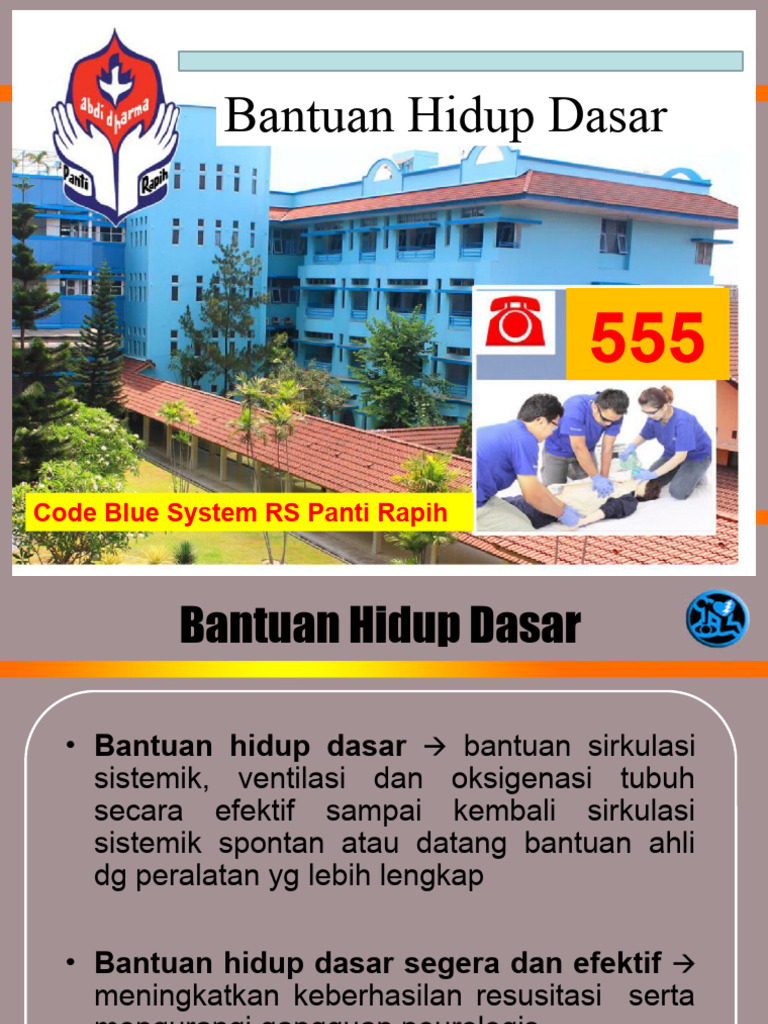 Kode Biru PPT BHD | PDF | Kesehatan Holistik