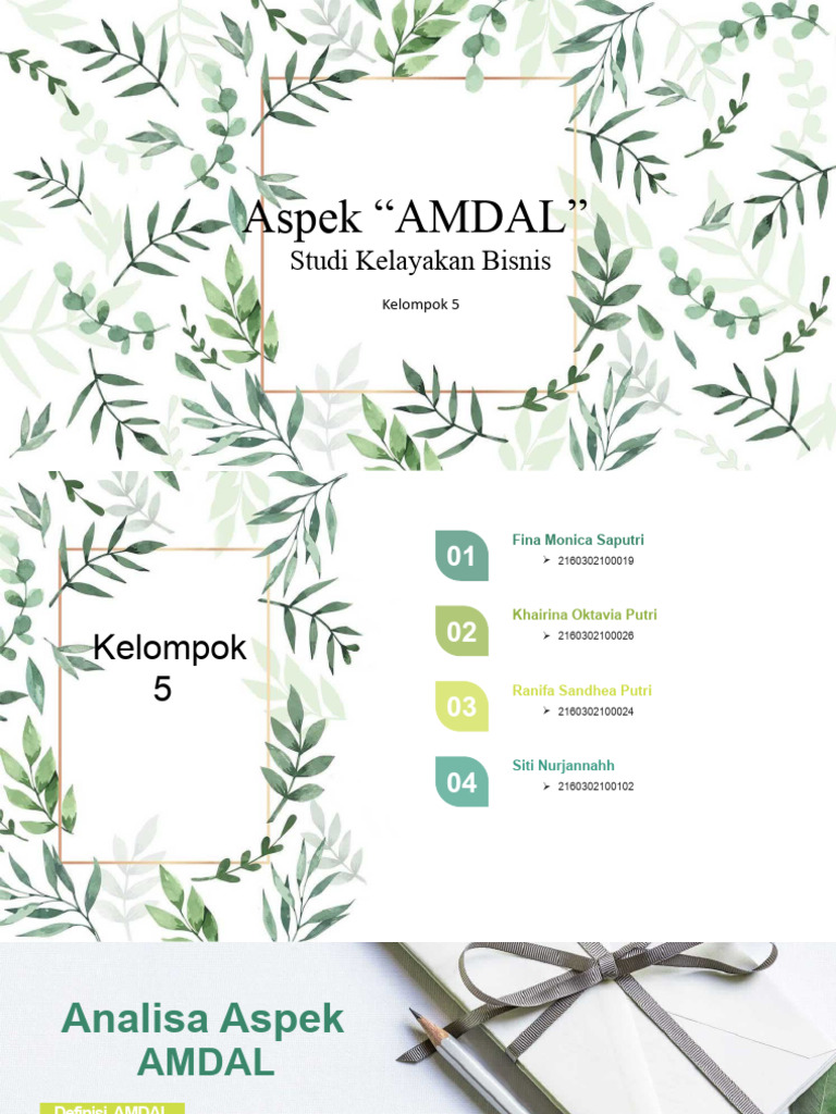 Kel.5 SKB (Aspek Amdal) 3 | PDF