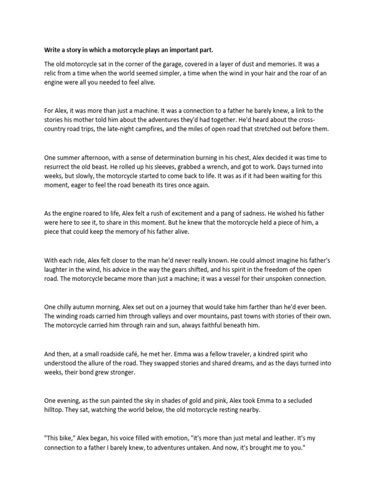 Narrative Essay Models | PDF