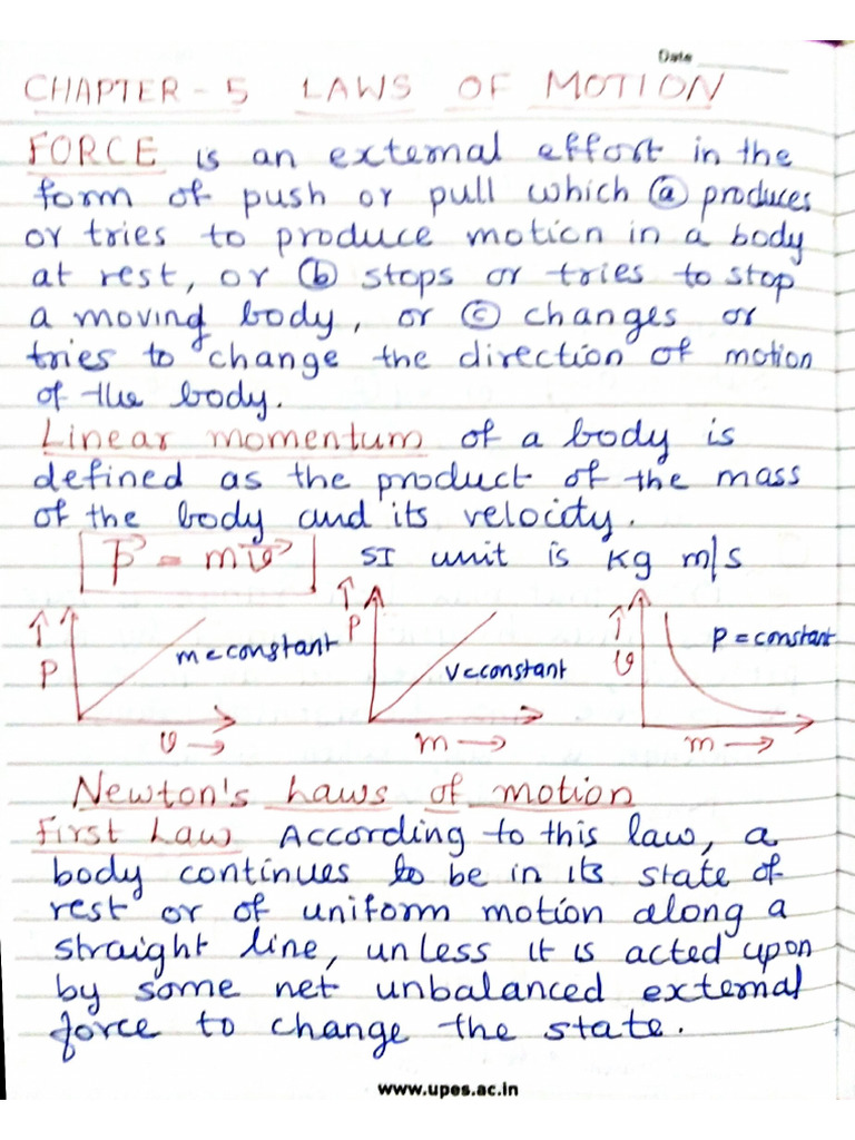 Laws of Motion | PDF