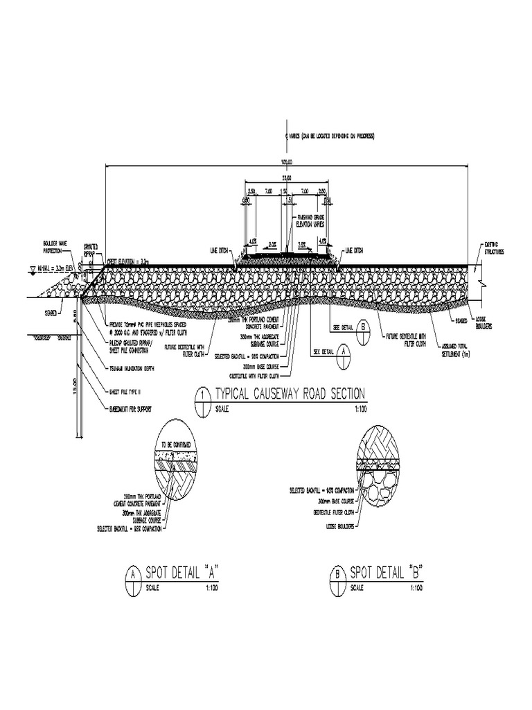 Typical Causeway Road Section | PDF