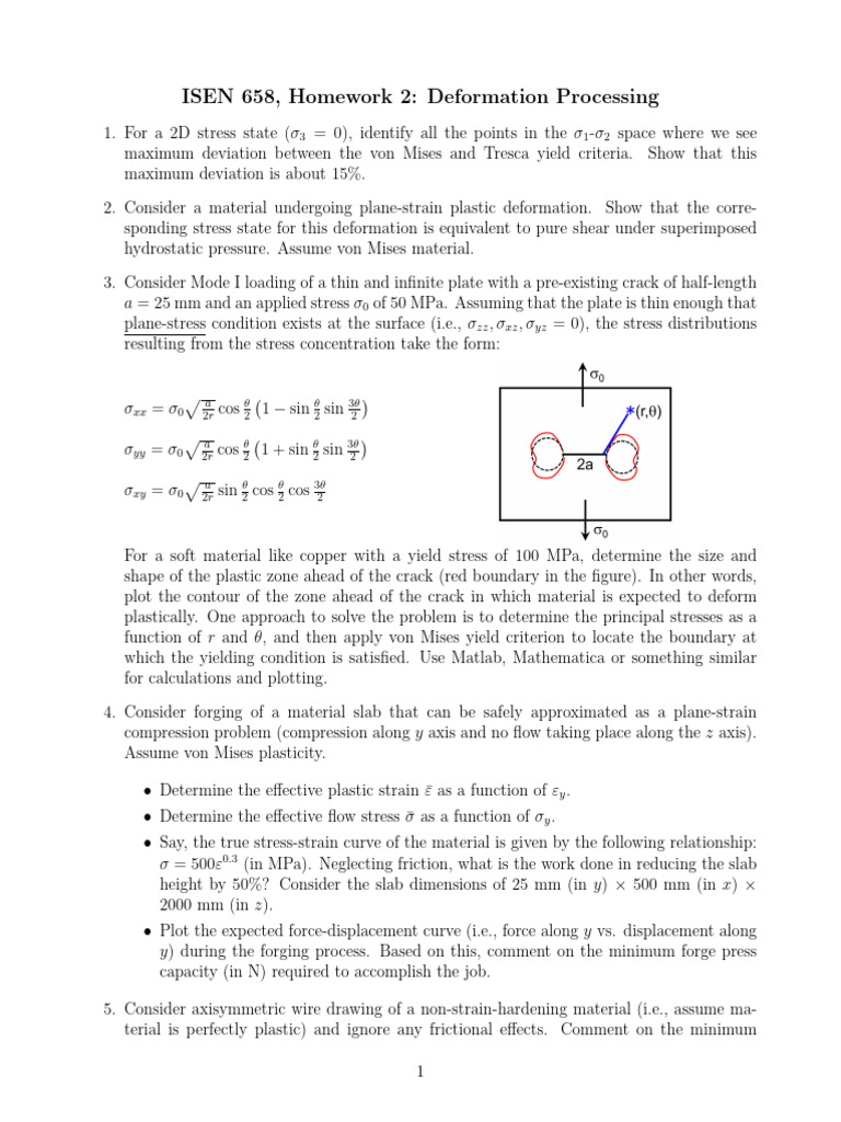 Homework2 Deformation Processing | PDF | Teaching Methods & Materials | Science & Mathematics