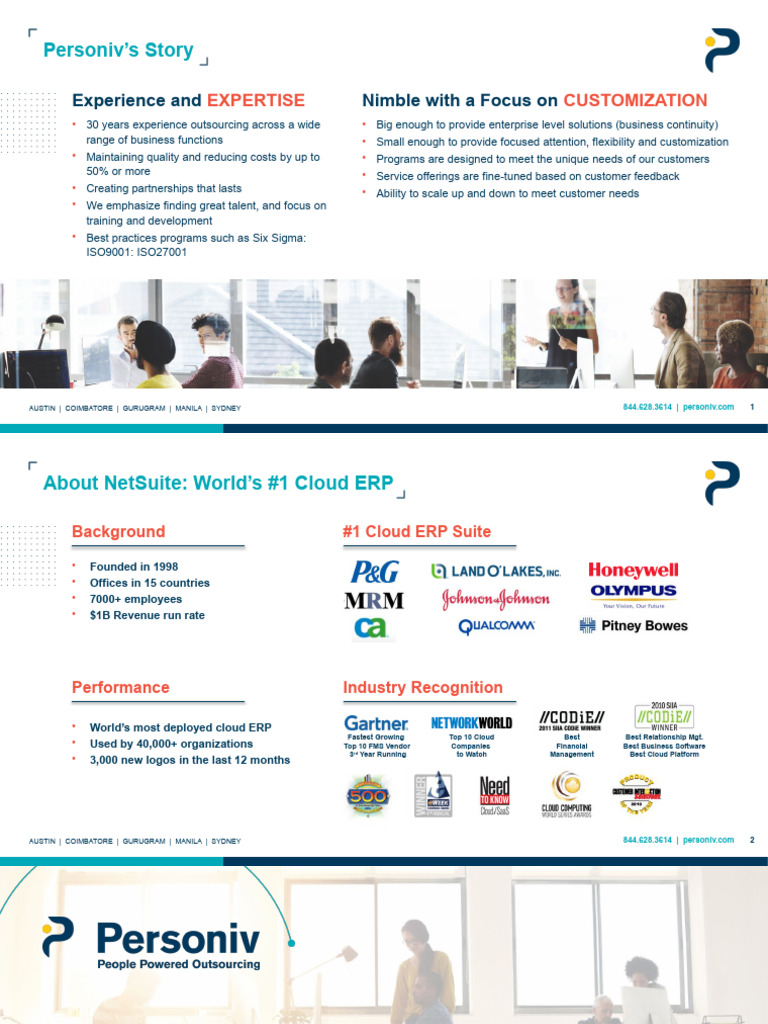 Personiv Coimbatore: BPO Solutions Overview | PDF