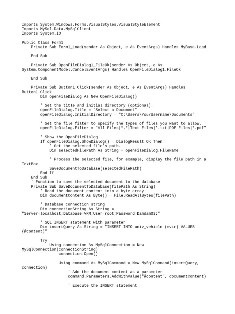 D | PDF | Computer File | Databases