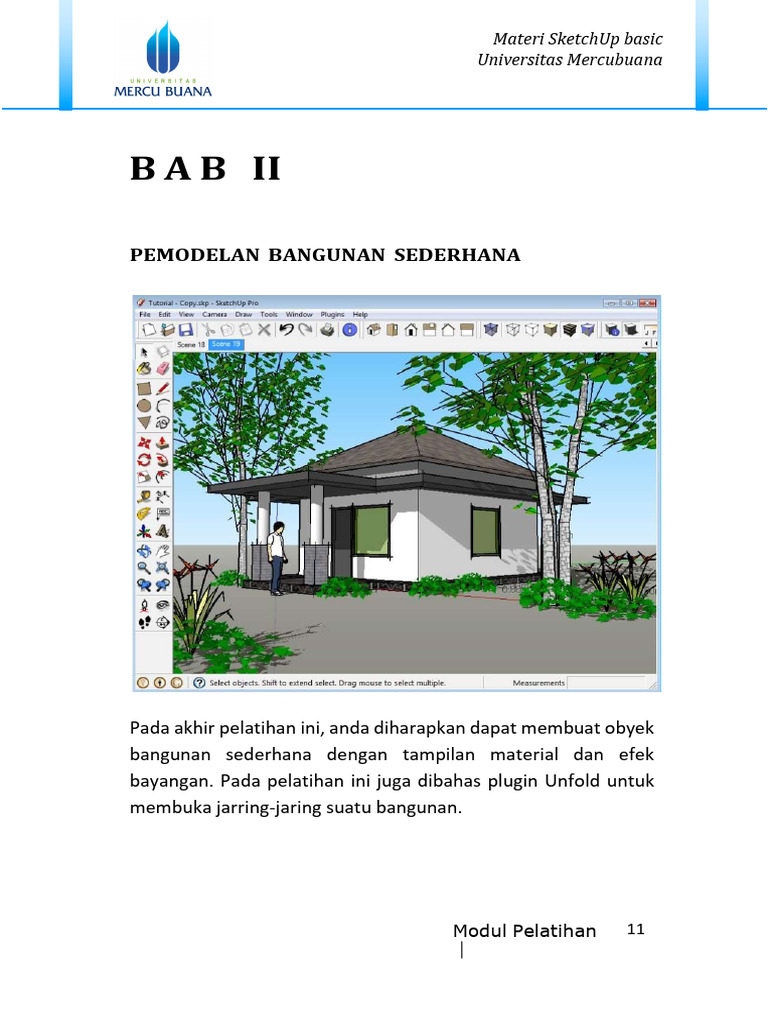 Modul Sketchup 02 | PDF