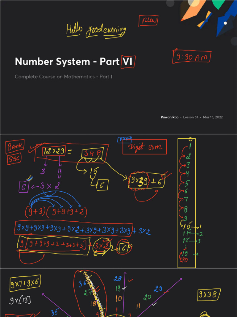 Number System Part VI With Anno | PDF