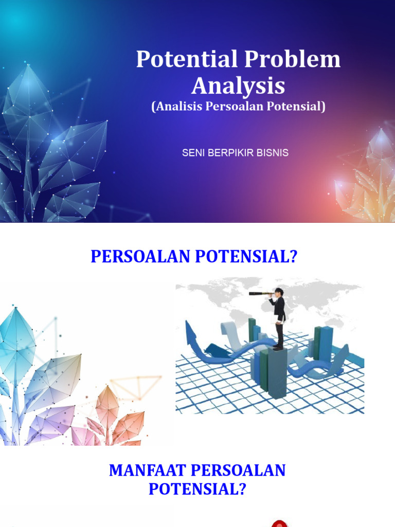 Potential Problem Analysis - 2023 | PDF