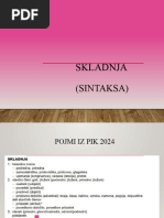 Stavčni Členi - Teorija | PDF