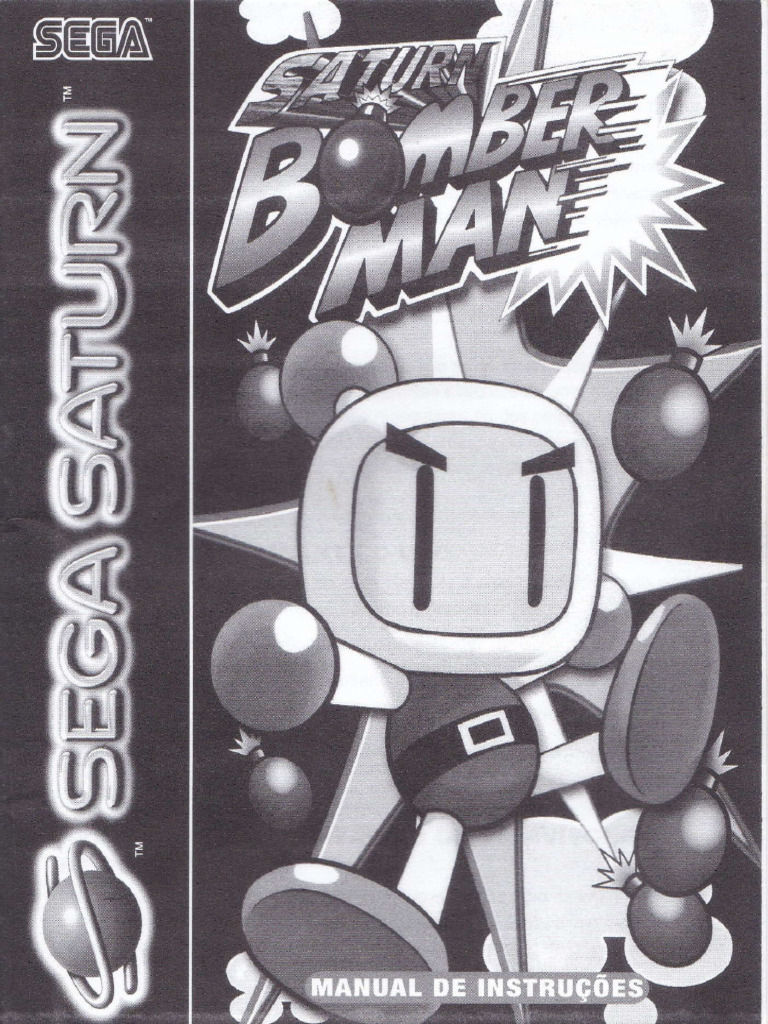 Manual - Saturn BomberMan (PT-PT) | PDF | Epilepsia | Dinossauros