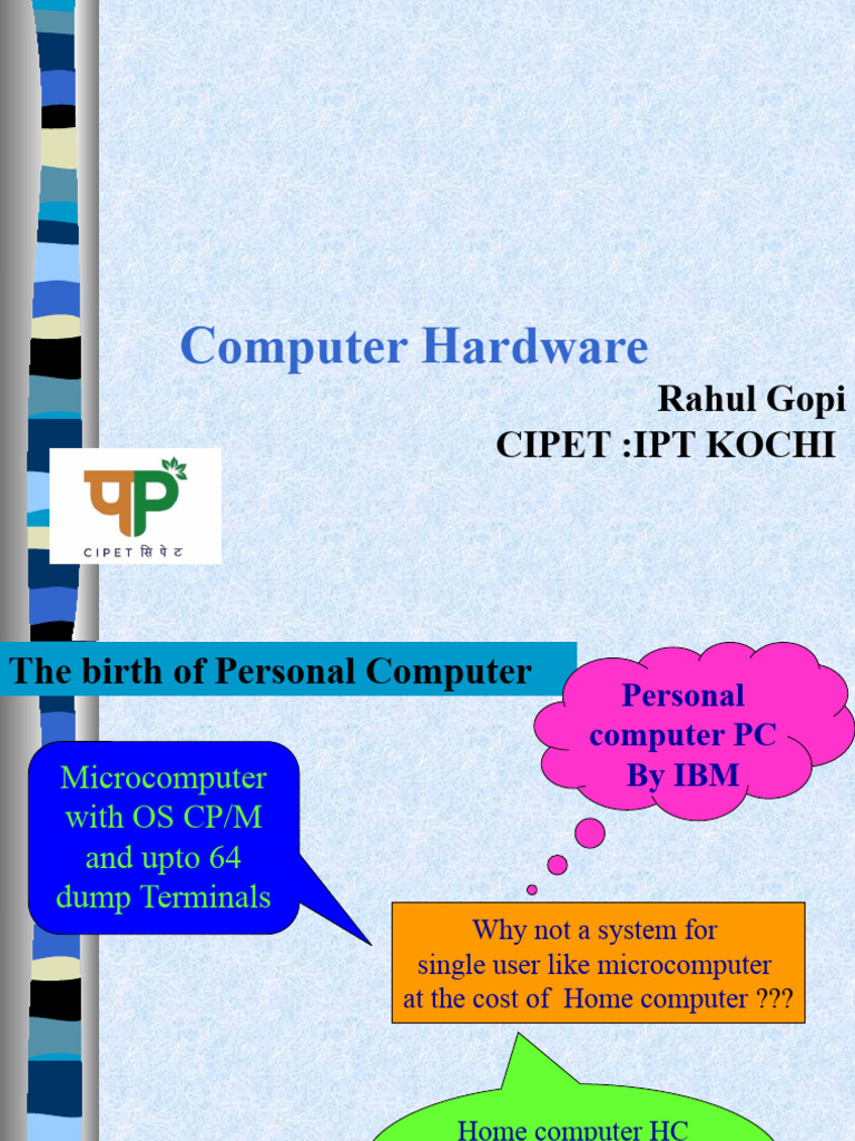Computer Hardware | PDF | Microcontroller | Hard Disk Drive