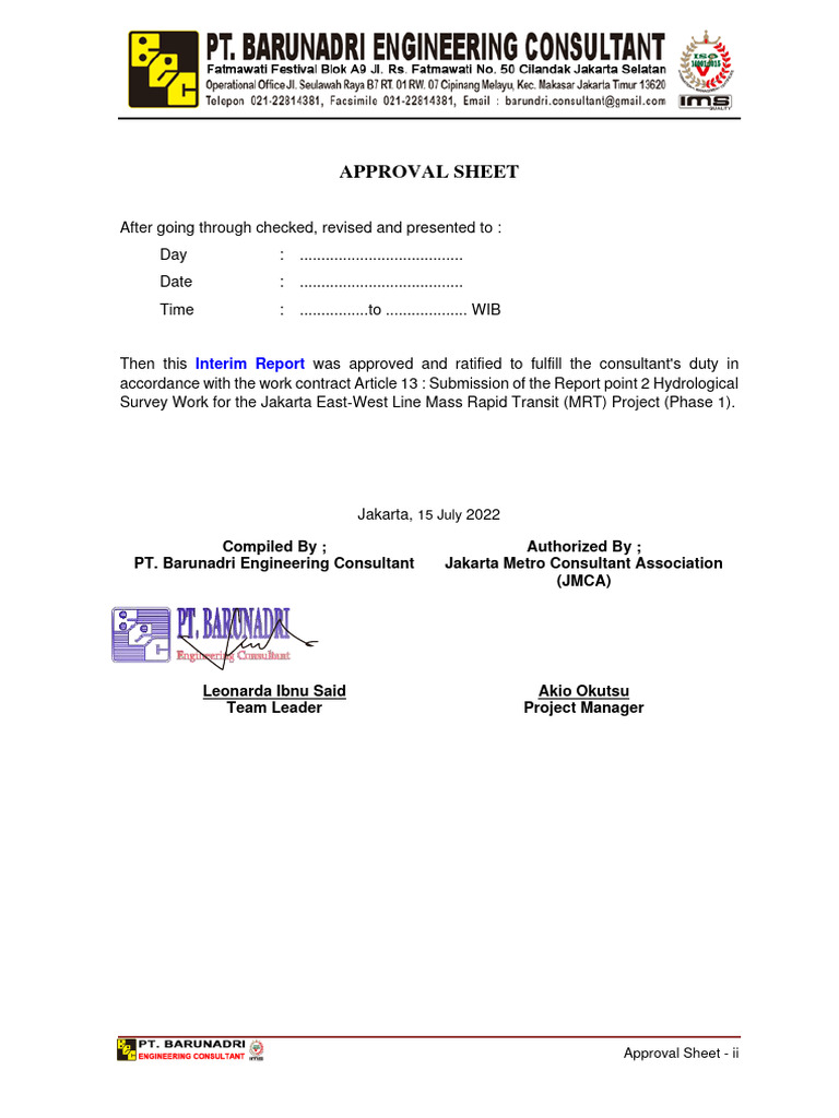 Approval Sheet | PDF