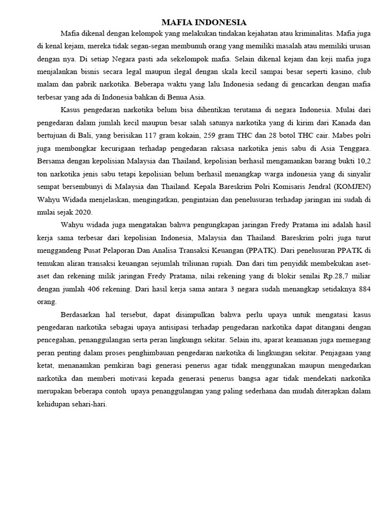 Mafia Indonesia | PDF