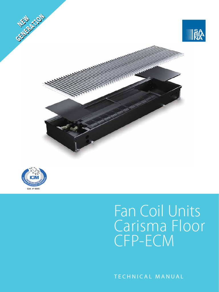 Sabiana Carisma Floor CFP Ecm en Catalog | PDF