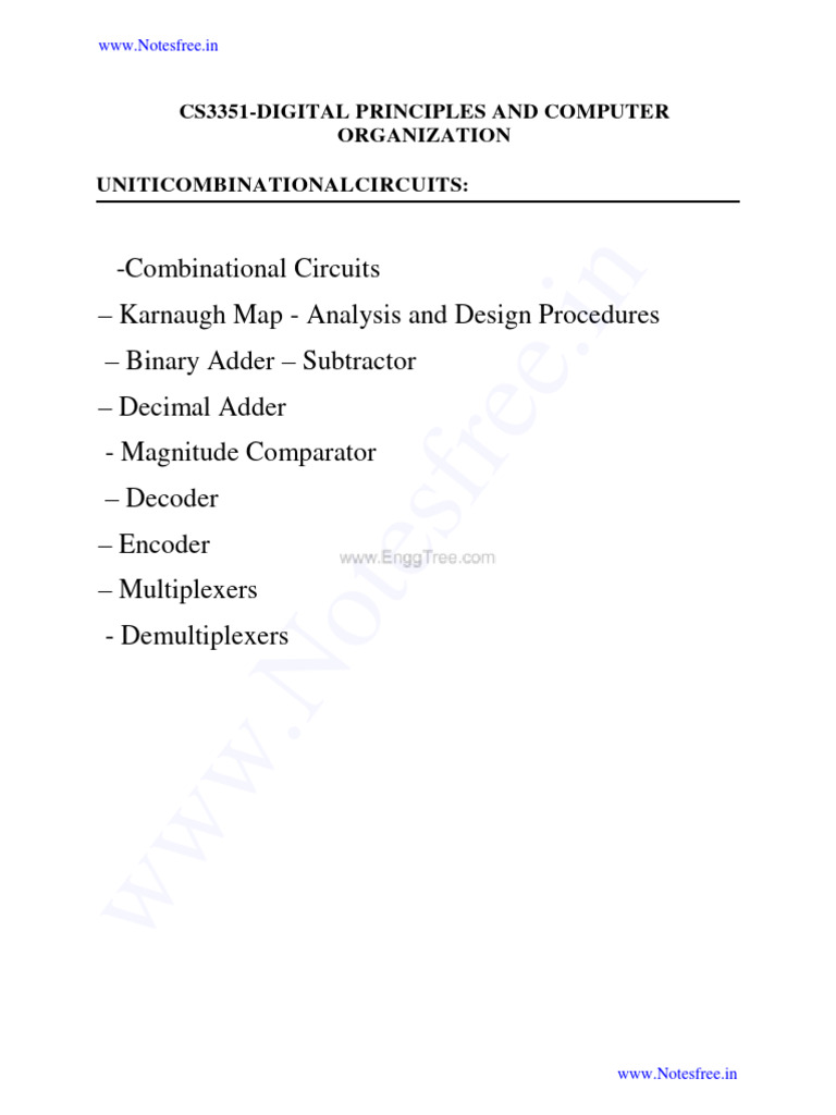 CS3351 - DP & CO Notes - 03 - by WWW - Notesfree.in | PDF | Electronic ...