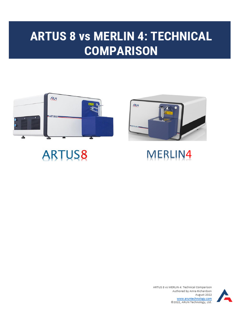 ARTUS 8 Vs MERLIN 4 (TECHNICAL COMPARISON) - August 2022 | PDF ...