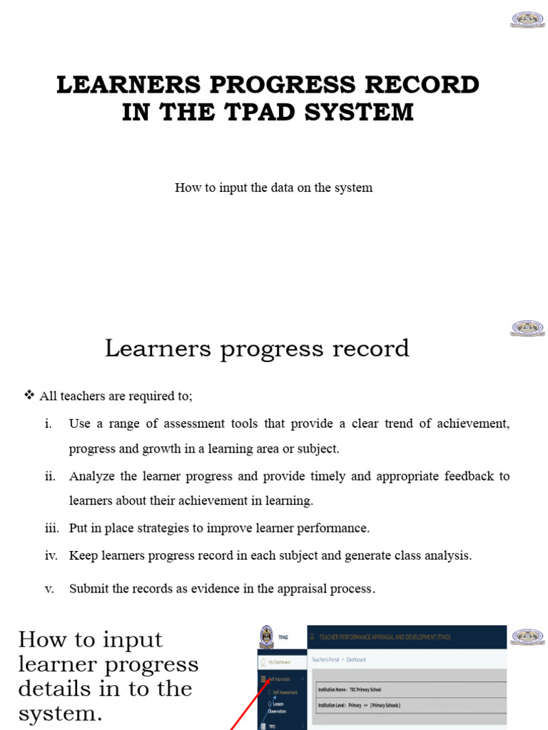 Session 6. Learners Progress Record | PDF | Learning | Teachers