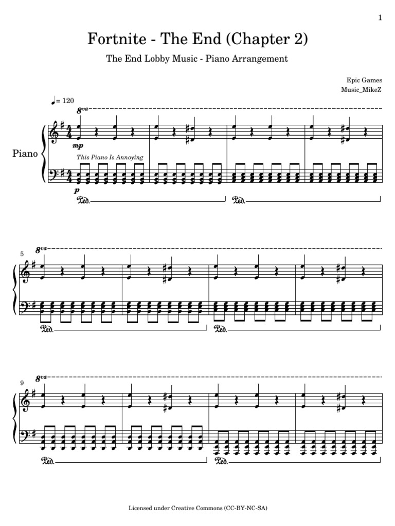 Fortnite - The End (Chapter 2) | PDF