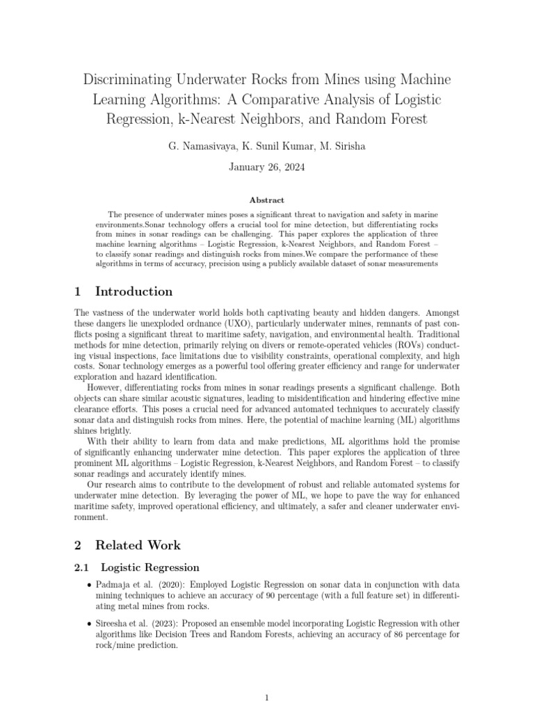 Project Paper | PDF | Machine Learning | Artificial Intelligence