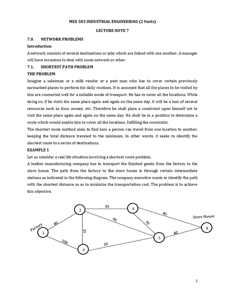 Mee 505 Lecture Note 7 | PDF
