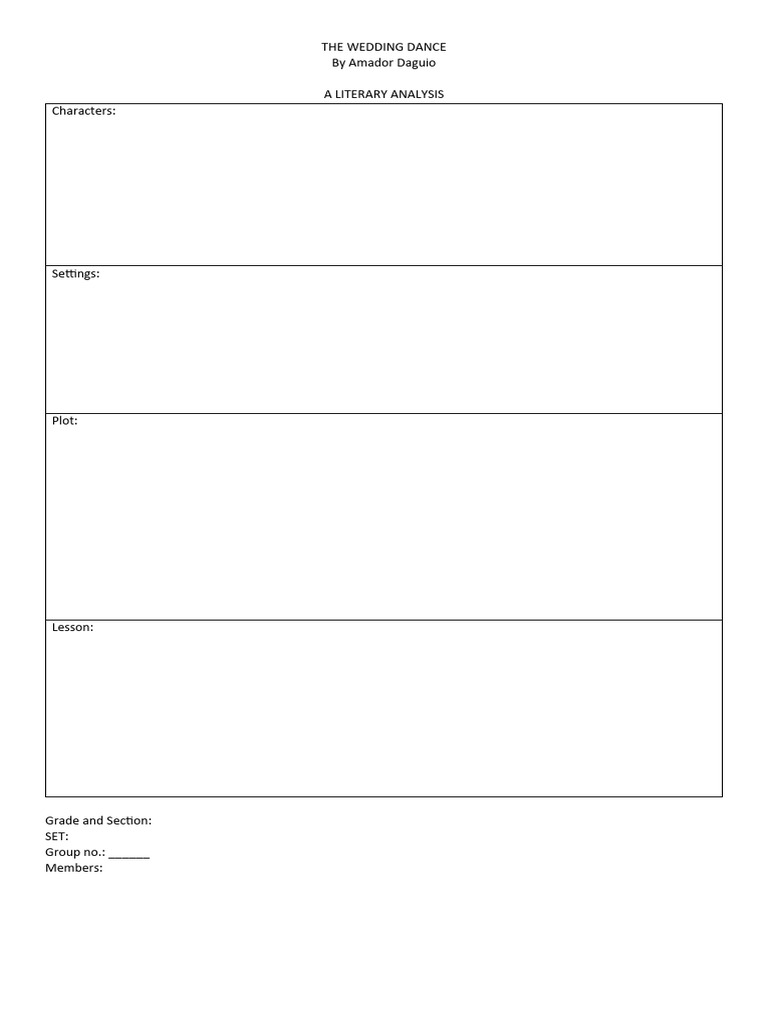 The Wedding Dance | PDF