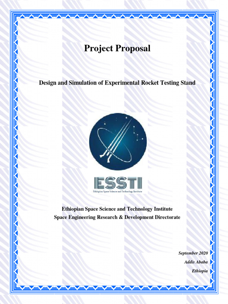 #1 Design & Development of Rocket Test Stand Final-1 | PDF | Simulation ...