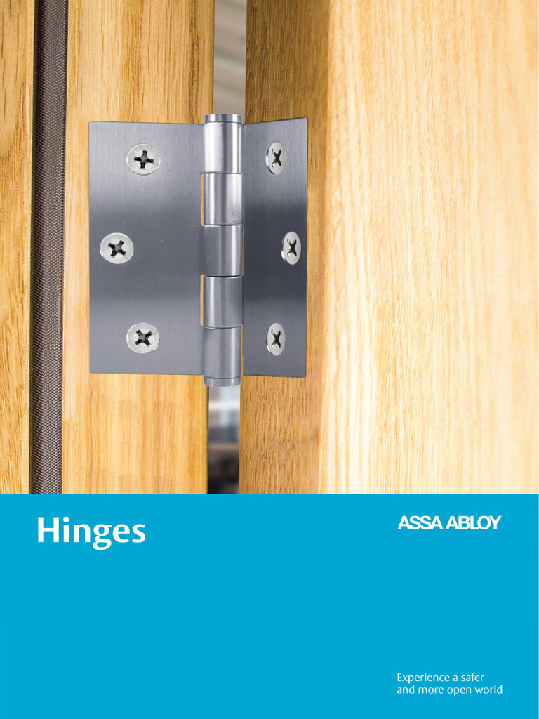 ASSA ABLOY Technical Spec Book - Hinges | PDF