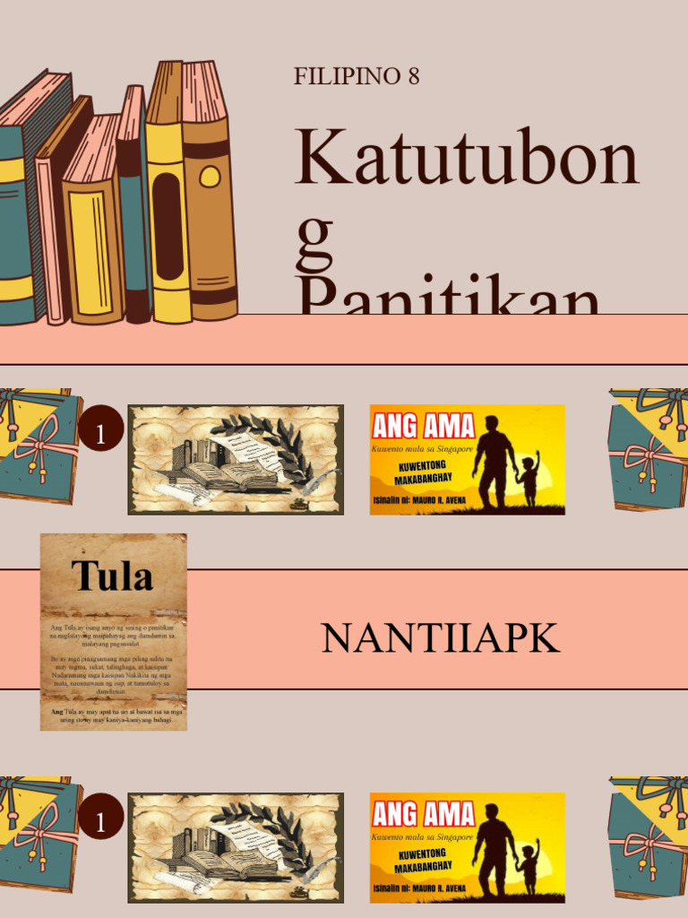 Panitikang Katutubo 8 | PDF