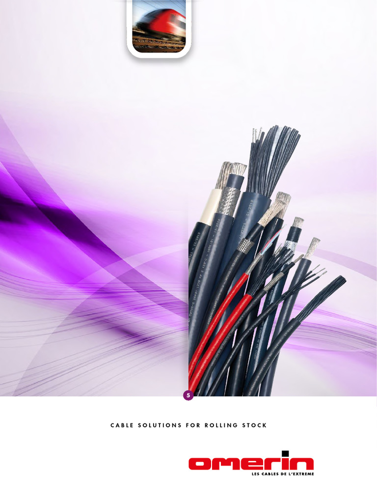 5 Cable Solutions For Rolling Stock en 8 | PDF | Electrical Wiring ...
