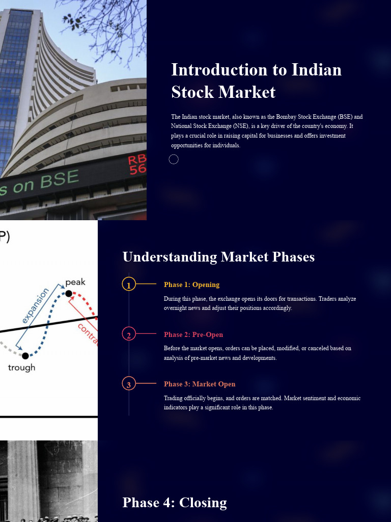Overview of Indian Stock Market Phases | PDF | Market (Economics ...