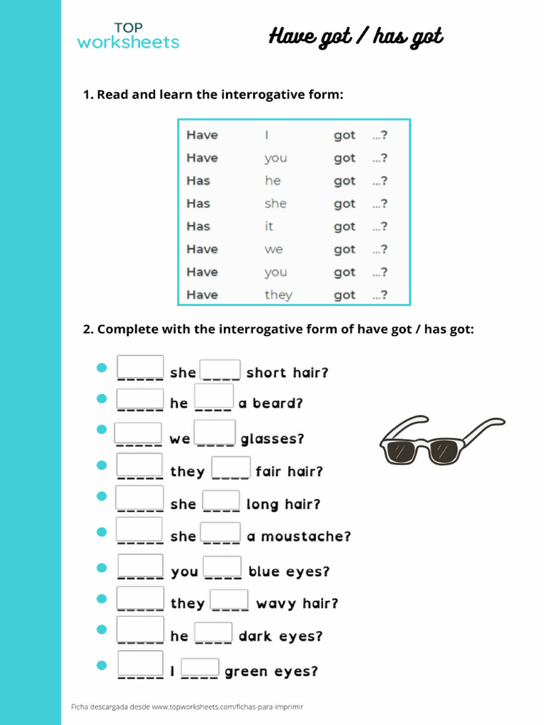 Have Got Interrogative | PDF