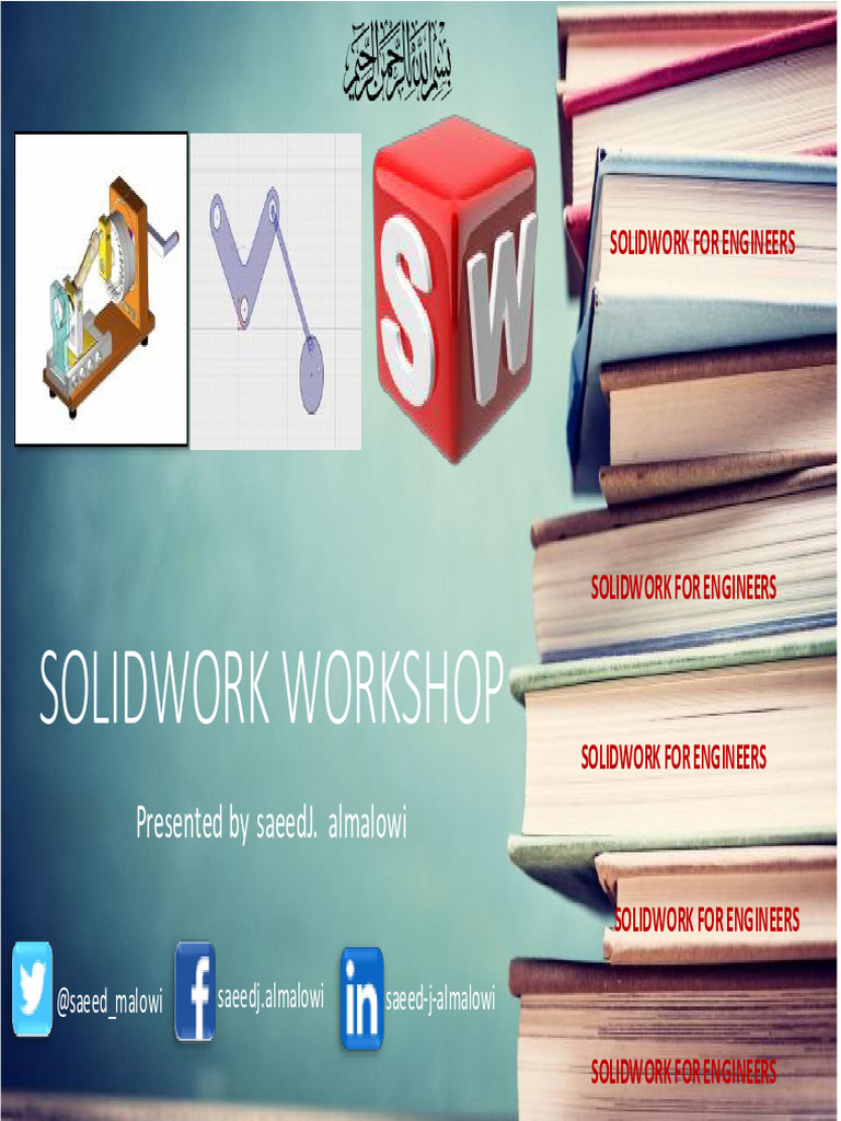 SolidWork For All Engineers Guidlines | PDF | Window (Computing) | Menu (Computing)