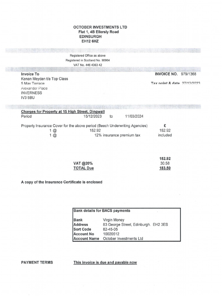 Invoice 979 1368 | PDF