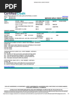 Tri-Merge Credit Report Overview | PDF | Credit History | Credit Score