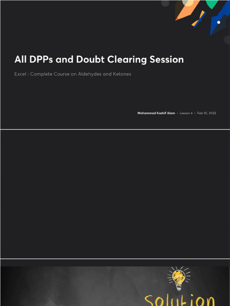 All DPPs and Doubt Clearing Session With Anno | PDF