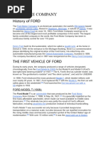 Ford Motor Company CEO History | PDF | Vehicle Industry | Ford Motor ...