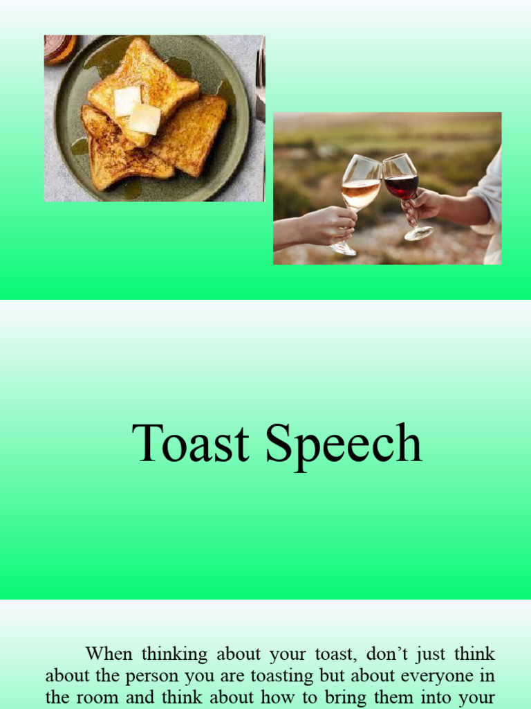 Toast Speech | PDF