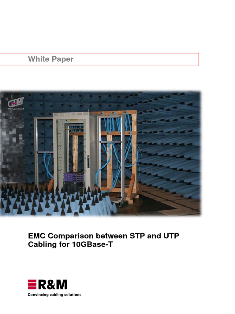 White Paper - STP-UTP - E - 2011 | PDF | Electromagnetic Interference ...