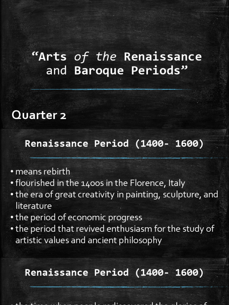 Arts Lesson Quarter-2 | Download Free PDF | Raphael | Baroque