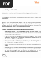 BSc Mathematics Project Ideas List | PDF | Mathematics | Geometry