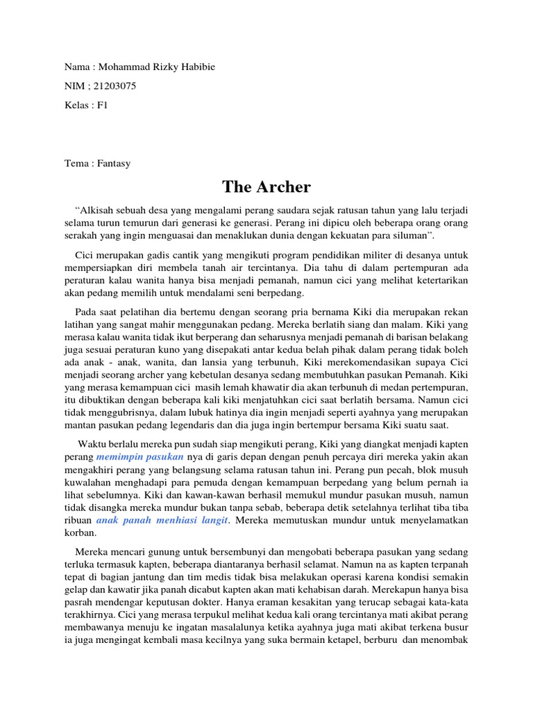 The Archer | PDF