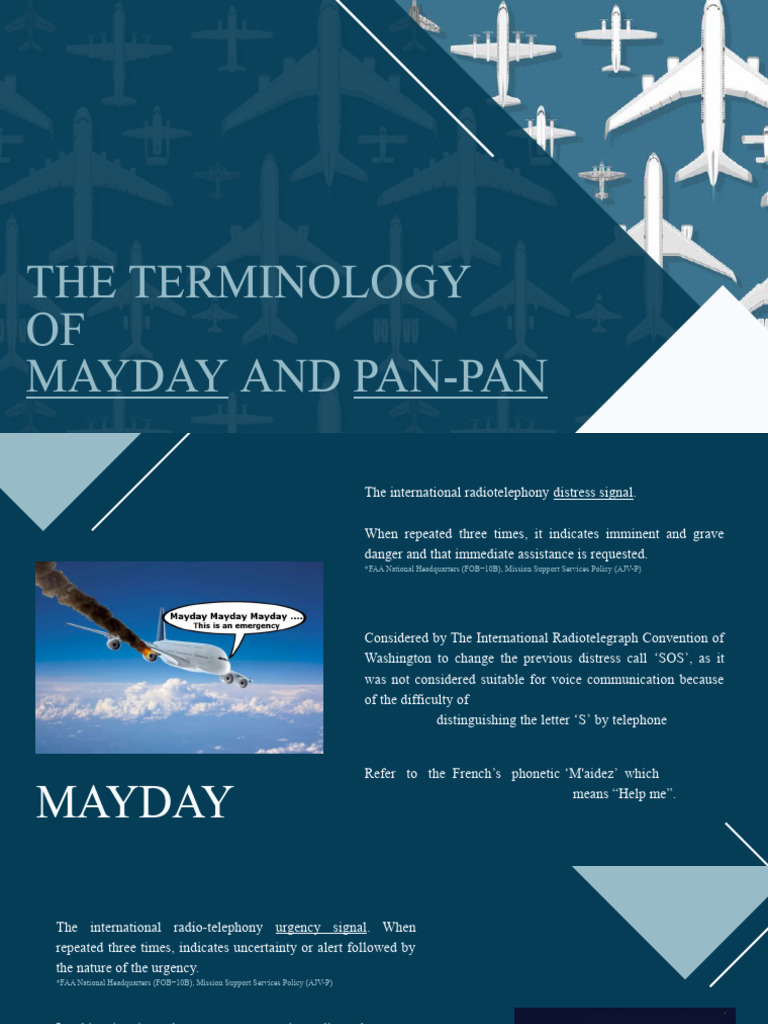 Mayday & Pan-Pan | PDF
