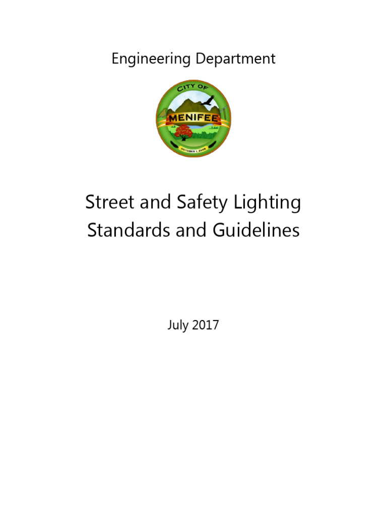 Street - Lighting - and - Safety - Standards - 201707132100112520 | PDF ...