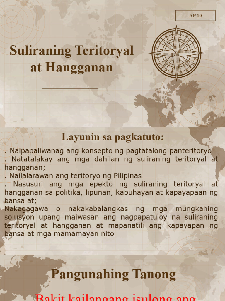 q3 AP 10 Teritoryal | PDF