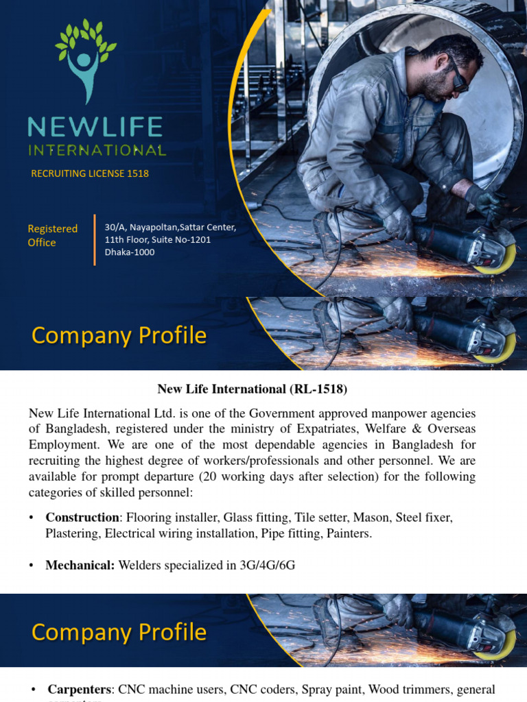NewLife Profile | PDF | Employment | Business