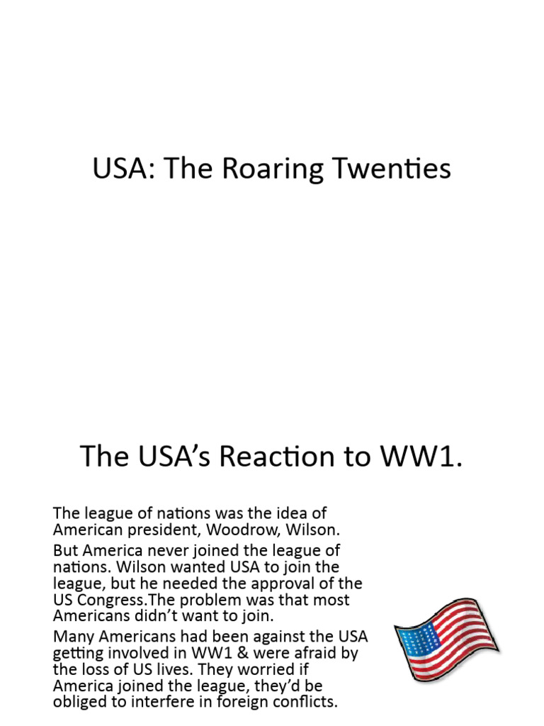 USA 1919-1929 Revision | PDF
