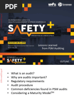 PSSR Procedures and Check List | PDF | Valve | Pump