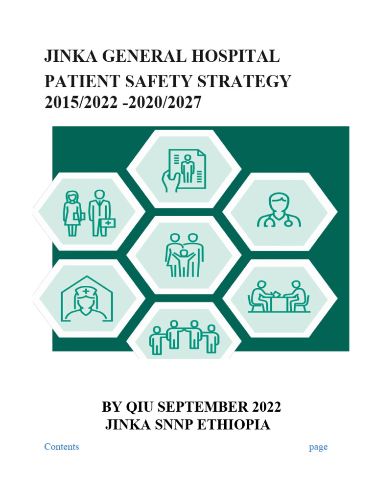 Patient Safety Strategy 2022 | PDF | Patient Safety | Risk