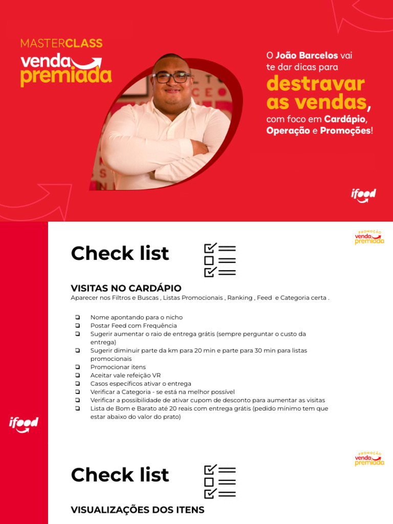 Check List - Destrave Suas Vendas | PDF